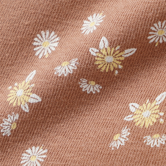 Mädchen Radler mit Blumen-Prints in hellbraun | Ernsting's family