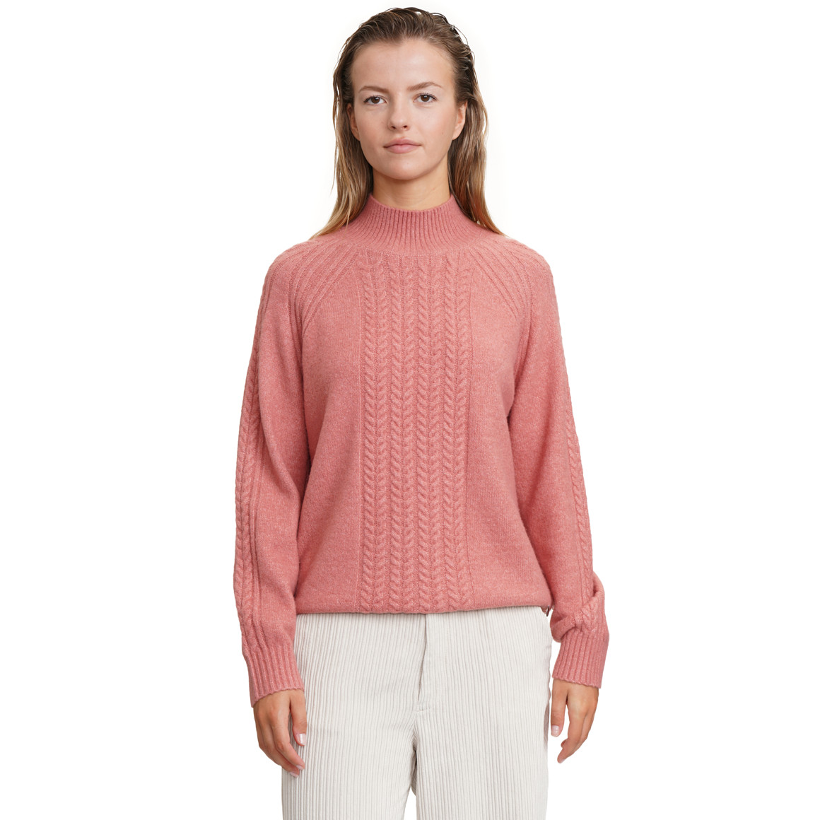 Damen Strickpullover mit Zopfmuster | Ernsting's family