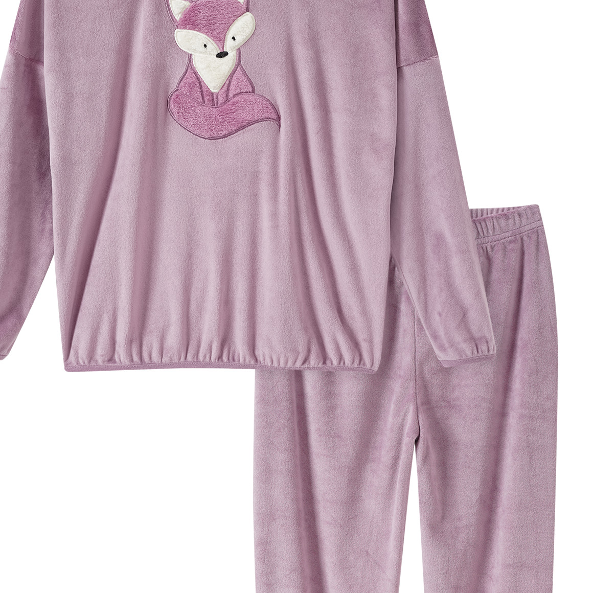 Mädchen Nicki-Schlafanzug mit Fuchs-Motiv | Ernsting's family