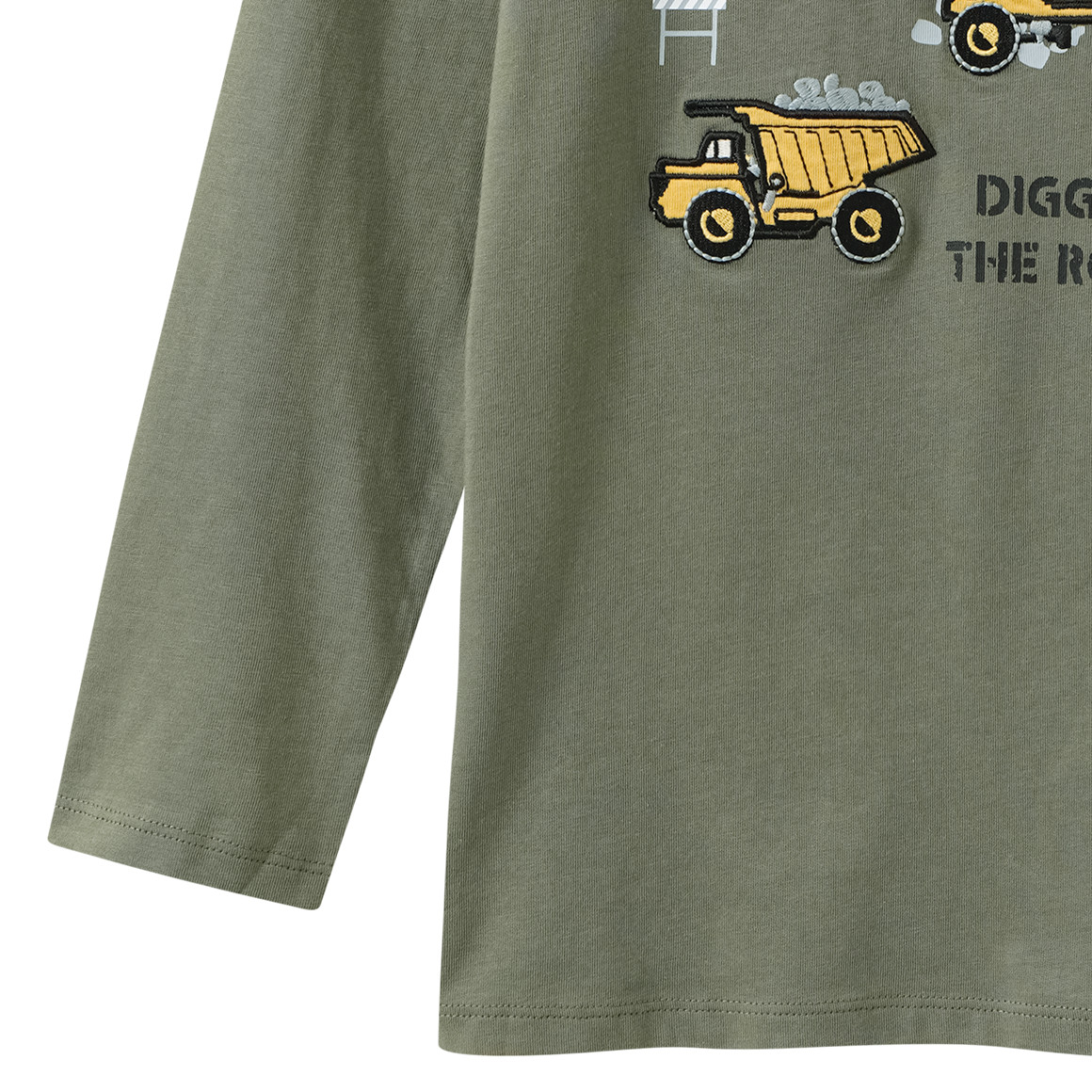 Jungen Langarmshirt mit gesticktem Motiv | Ernsting's family