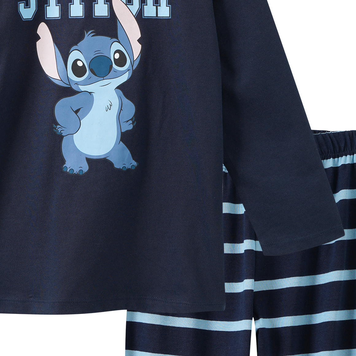 Disney Stitch Schlafanzug mit großem Print | Ernsting's family
