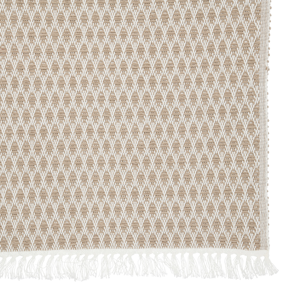 Tischläufer mit Rauten-Muster in beige | Ernsting's family