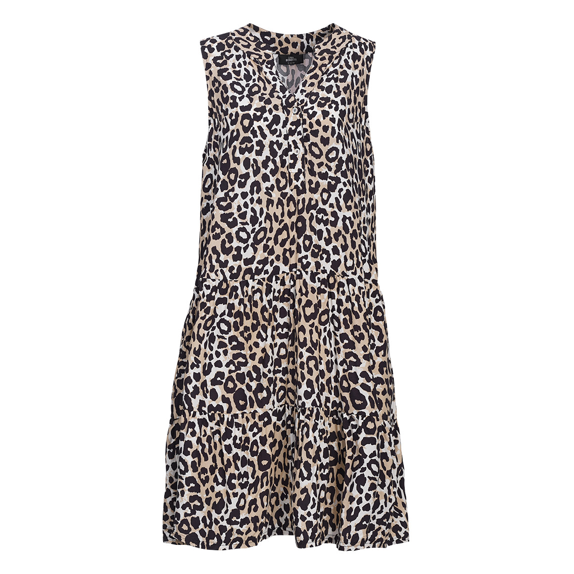 Damen Kleid aus Viskose in hellbeige | Ernsting's family