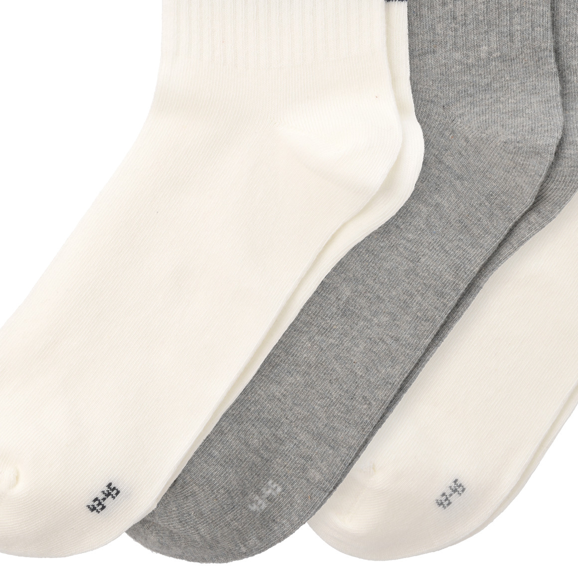 3 Paar Herren Sneaker-Socken knöchelhoch in weiss | Ernsting's family