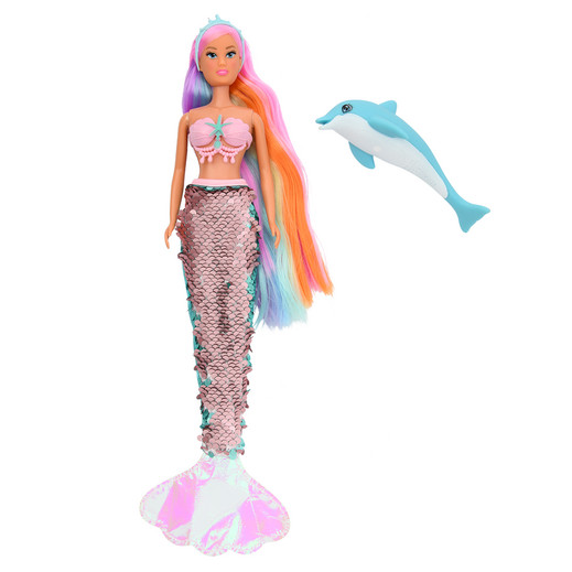 Steffi LOVE Puppe Mermaid & Dolphin in türkis | Ernsting's family